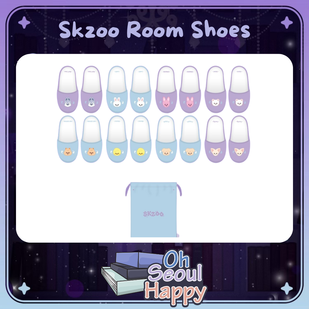 STRAY KIDS 4TH FANMEETING - SKZ'S MAGIC SCHOOL: SKZOO ROOM SHOES — Oh ...