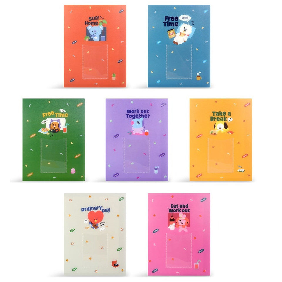 (DEAL) BT21 - MININI - PHOTO ALBUM - HOME ALL DAY - LARGE — Oh Seoul Happy